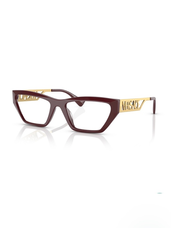 Versace | Accessories | Versace Ve3327u 538 Eyeglasses Bordeaux Frame ...